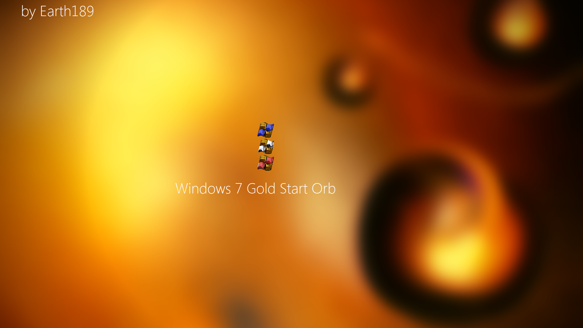 Windows 7 Gold Edition Start Button Orb by Earth189 on DeviantArt