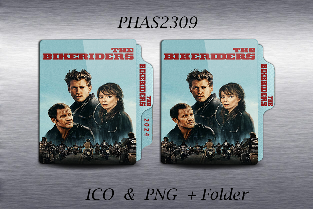 The Bikeriders (2024) ICO + PMG + Folders by PHAS2309 on DeviantArt