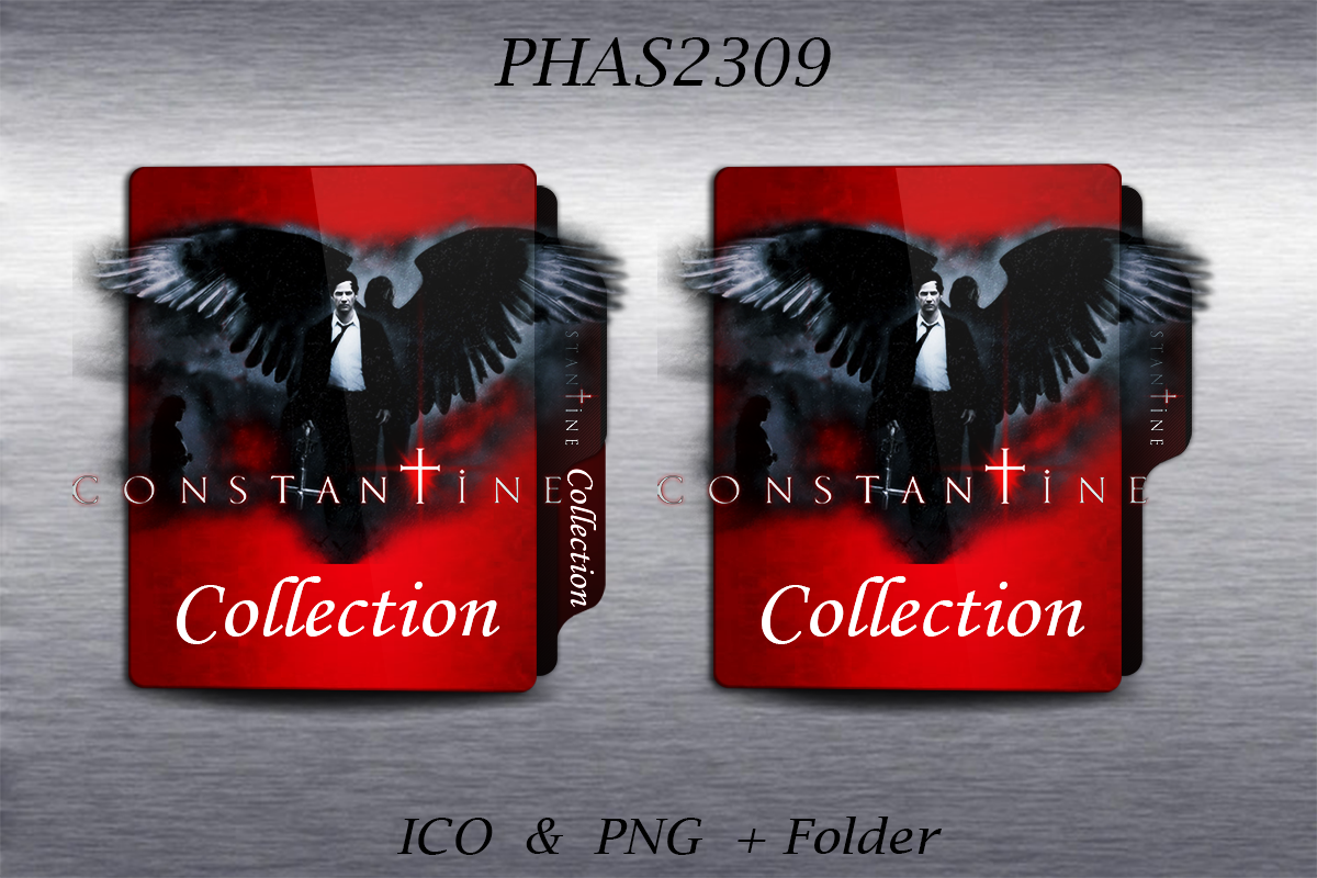 Constantine (Collection) ICO + PMG + Folders by PHAS2309 on DeviantArt