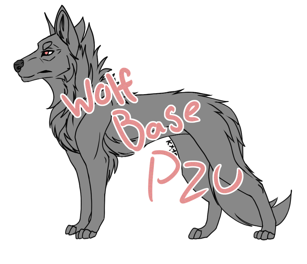 Wolf Base by kxynine on DeviantArt