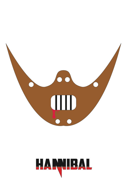 Simplified Posters - Hannibal by ragenanners258 on DeviantArt