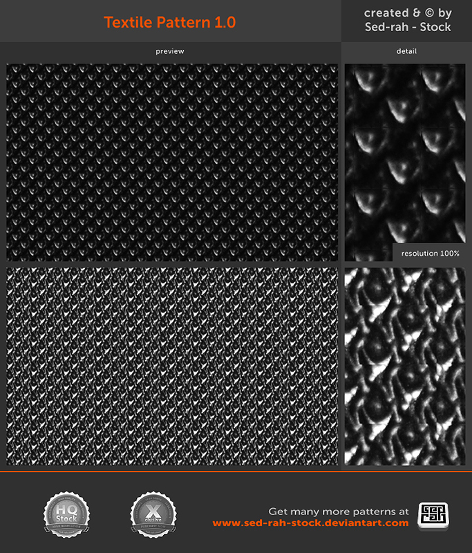 Textile Pattern 1.0 by Sed-rah-Stock on DeviantArt