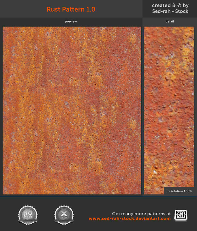 Rust Pattern 1.0 by Sed-rah-Stock on DeviantArt