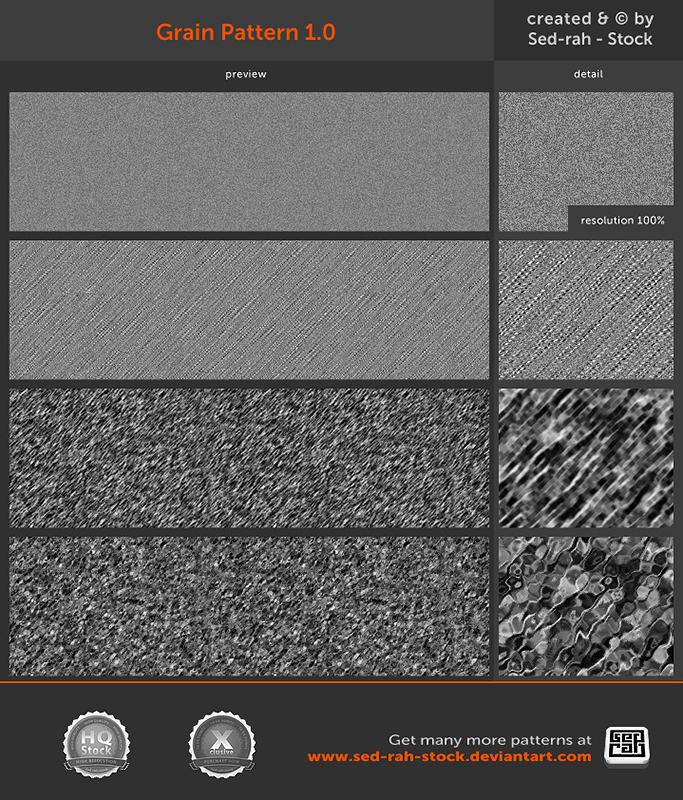 Grain Pattern 1.0 by Sed-rah-Stock on DeviantArt