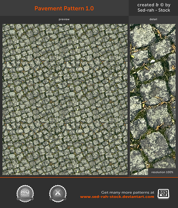 Pavement Pattern 1.0 by Sed-rah-Stock on DeviantArt