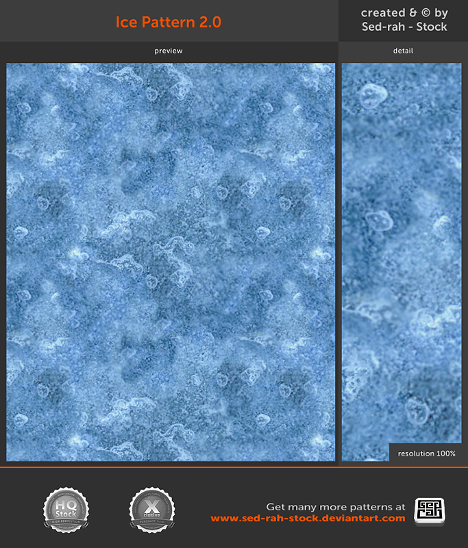 Ice Pattern 2.0 by Sed-rah-Stock on DeviantArt