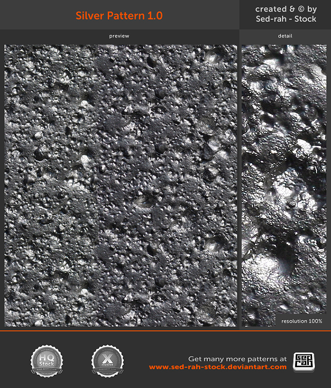 Silver Pattern 1.0 by Sed-rah-Stock on DeviantArt
