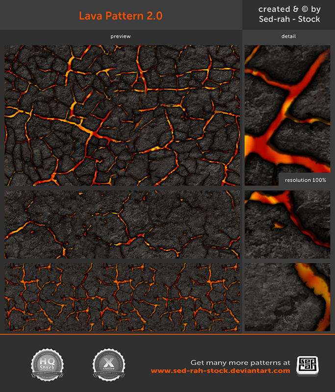 Lava Pattern 2.0 by Sed-rah-Stock on DeviantArt