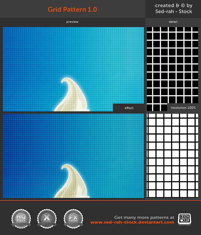 Grid Pattern 1.0 by Sed-rah-Stock on DeviantArt
