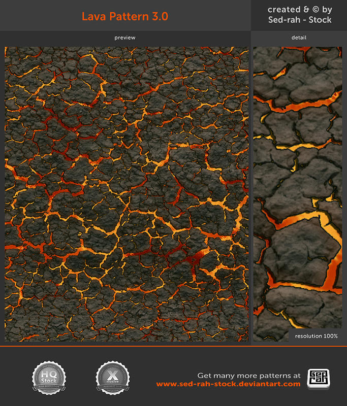 Lava Pattern 3.0 by Sed-rah-Stock on DeviantArt