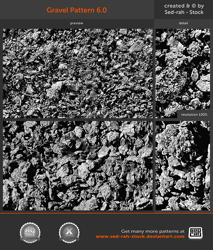 Gravel Pattern 6.0 by Sed-rah-Stock on DeviantArt