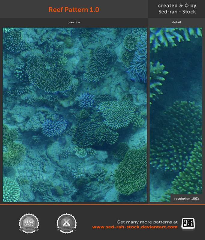 Reef Pattern 1.0 by Sed-rah-Stock on DeviantArt