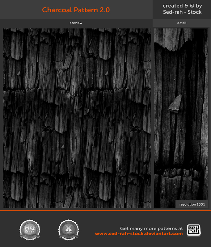 Charcoal Pattern 2.0 by Sed-rah-Stock on DeviantArt