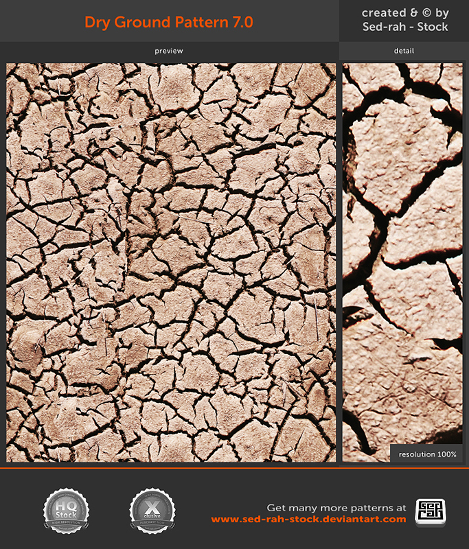 Dry Ground Pattern 7.0 by Sed-rah-Stock on DeviantArt