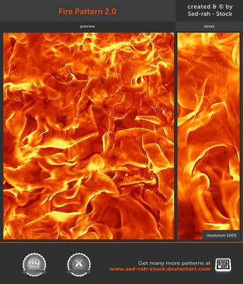 Fire Pattern 1.0 by Sed-rah-Stock on DeviantArt
