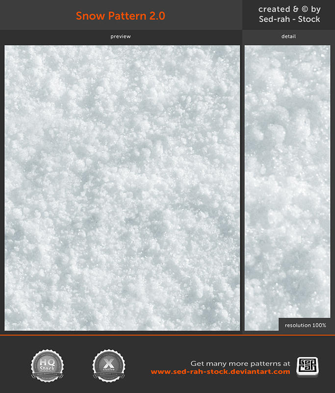 Snow Pattern 2.0 by Sed-rah-Stock on DeviantArt