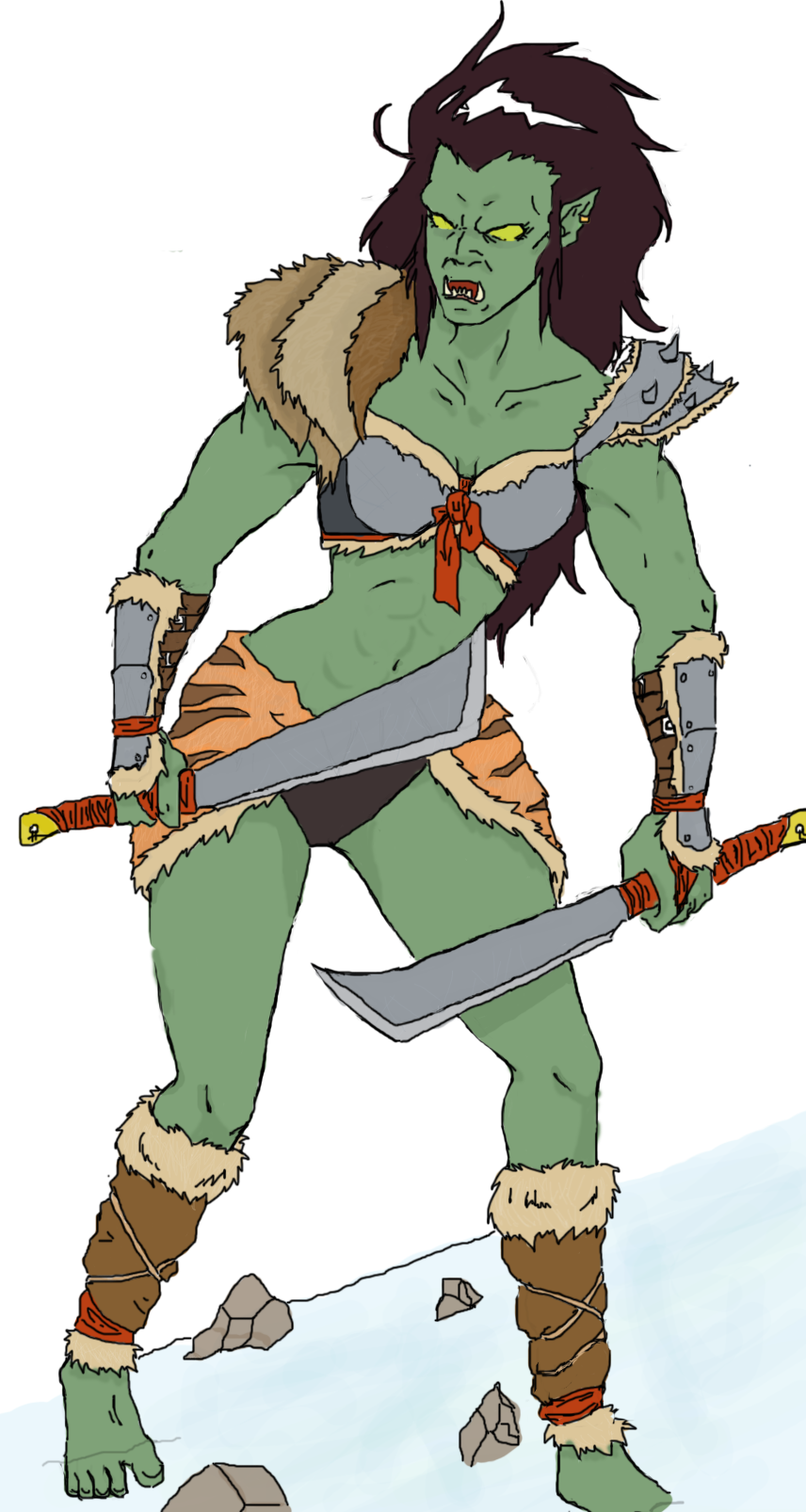 Orc Veteran by Baby-Crow on DeviantArt