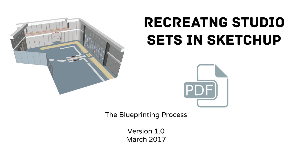 Recreating Studio Sets in Sketchup by radishdalek on DeviantArt
