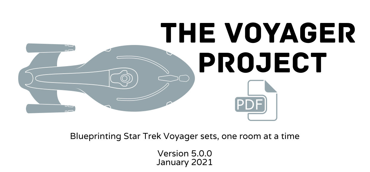 The Voyager Project set blueprints by radishdalek on DeviantArt