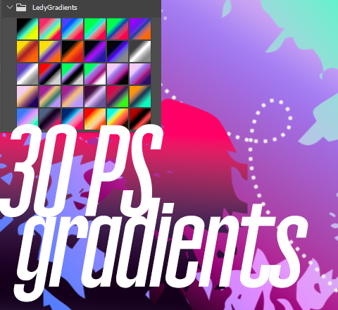 30 Photoshop Gradients by AkatsukiAnnie on DeviantArt