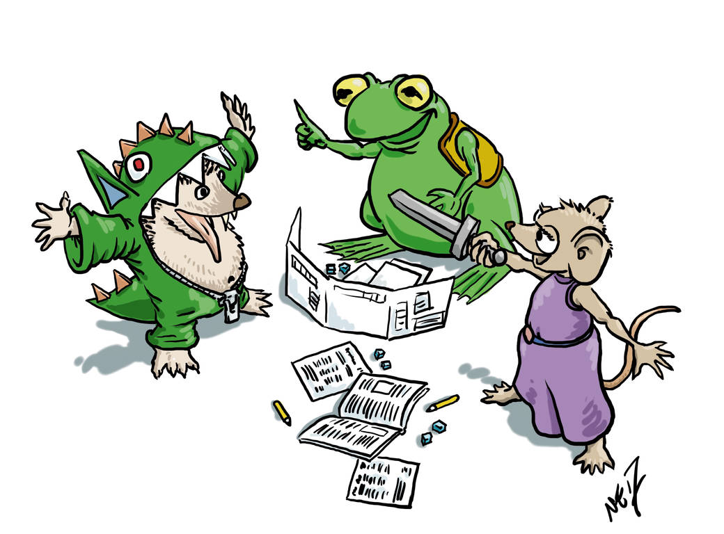 Animals roleplaying by therealnisse on DeviantArt