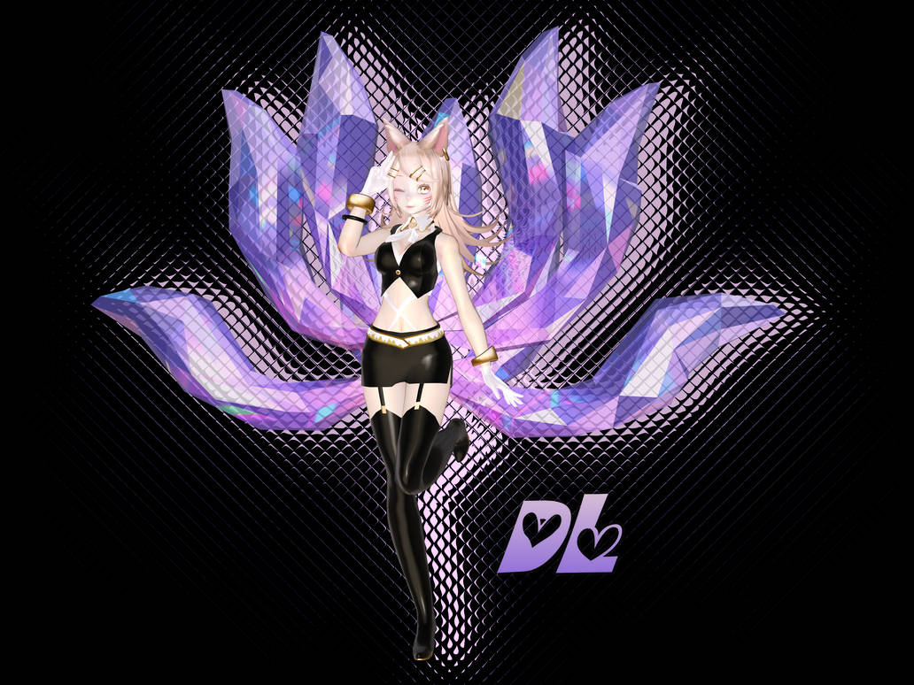Tda Rin As Ahri Dl By Evelyn Sama On Deviantart 9166