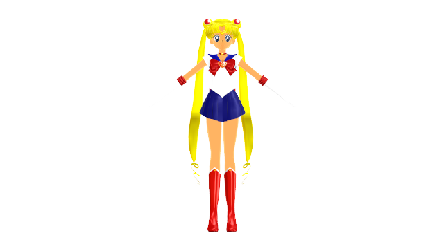 SA2B Version Sailor Moon (model DL) by peachysilver on DeviantArt