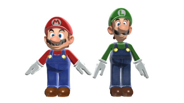 LM3 Mario And Luigi Model Edited DL Pack by peachysilver on DeviantArt