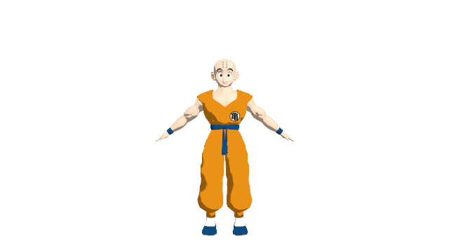 Dragon Ball Fighter Z Version Krillin (model DL) by peachysilver on ...