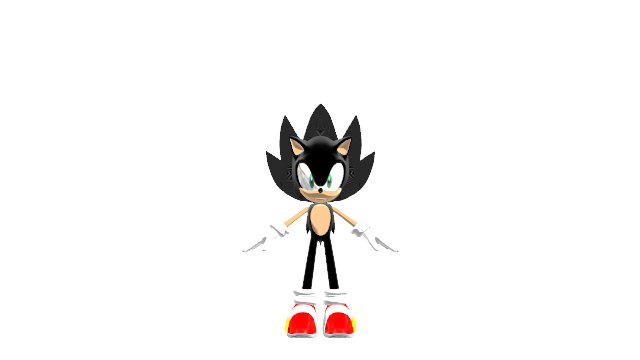 (MMD/STH) Dark Sonic (Model DL) by peachysilver on DeviantArt