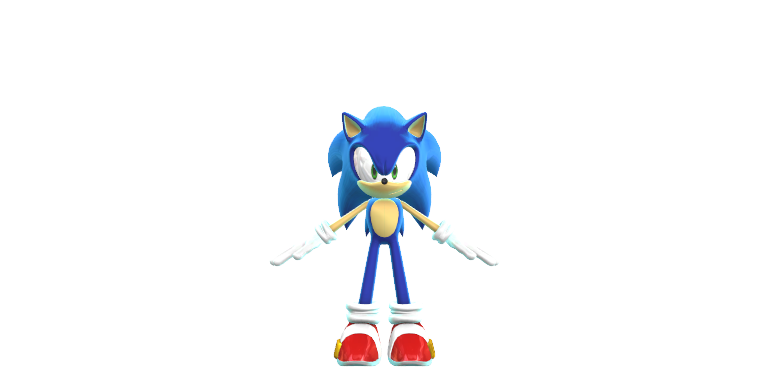 Sonic Colors Version Sonic Model (OPEN DL) by peachysilver on DeviantArt