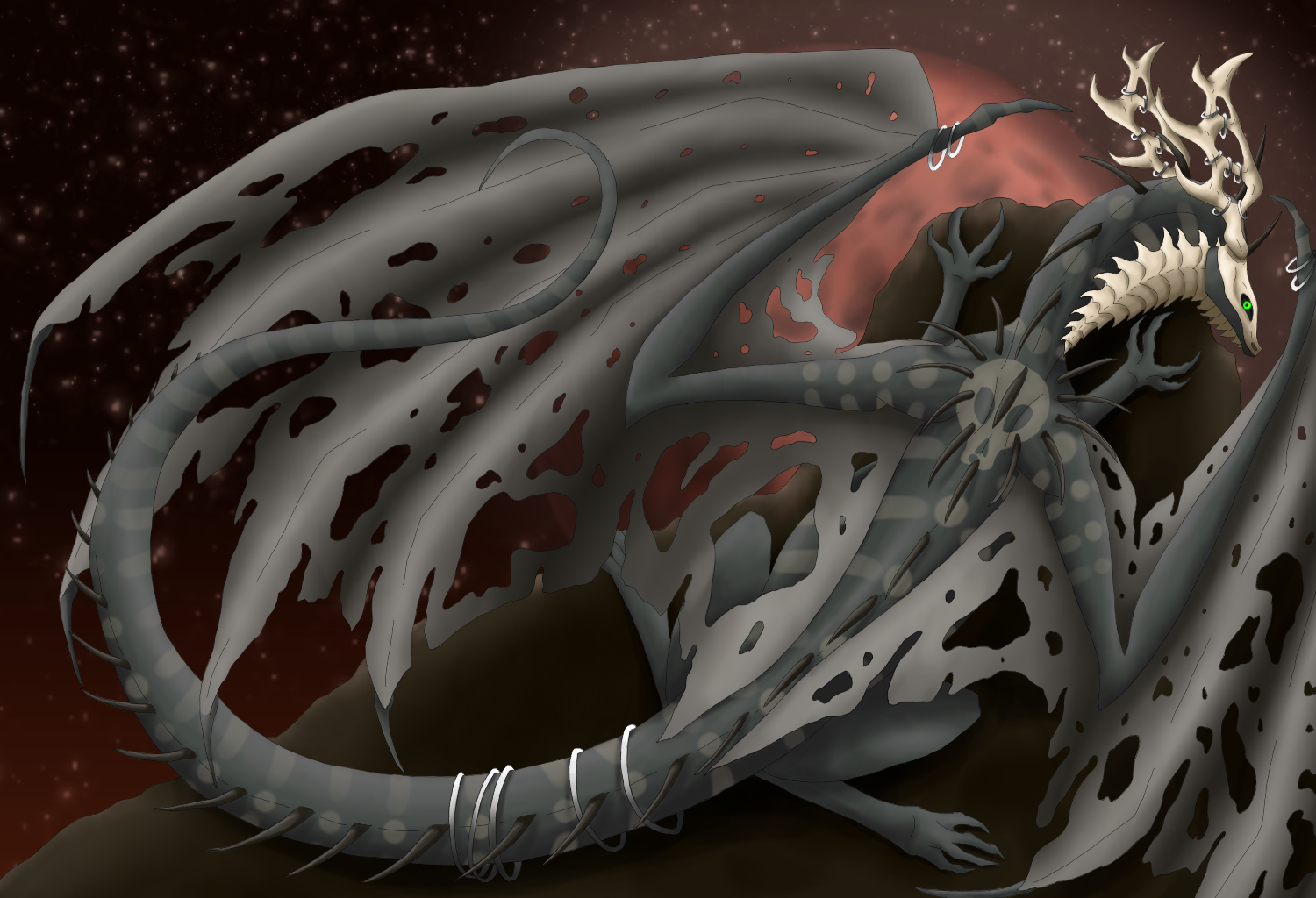 Necromancer Dragon by pet808 on DeviantArt