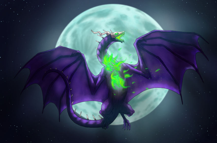 Undead Dragon Redo by pet808 on DeviantArt