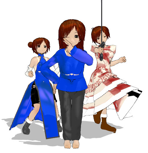 MMD Model Marissa by WildRose18 on DeviantArt
