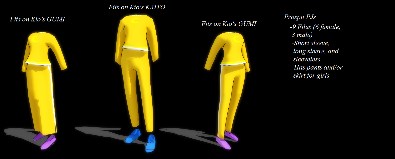 MMD Items - Prospit PJs by WildRose18 on DeviantArt