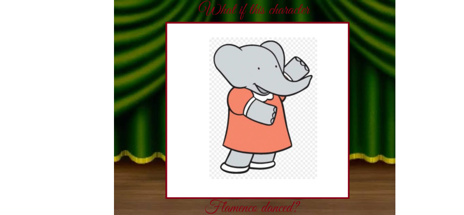 What if Flora from Babar Flamenco danced? by Wisteriaflow4500 on DeviantArt