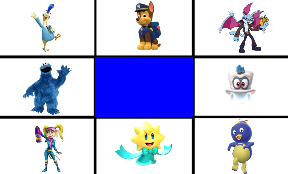 My favorite Blue Characters by Wisteriaflow4500 on DeviantArt