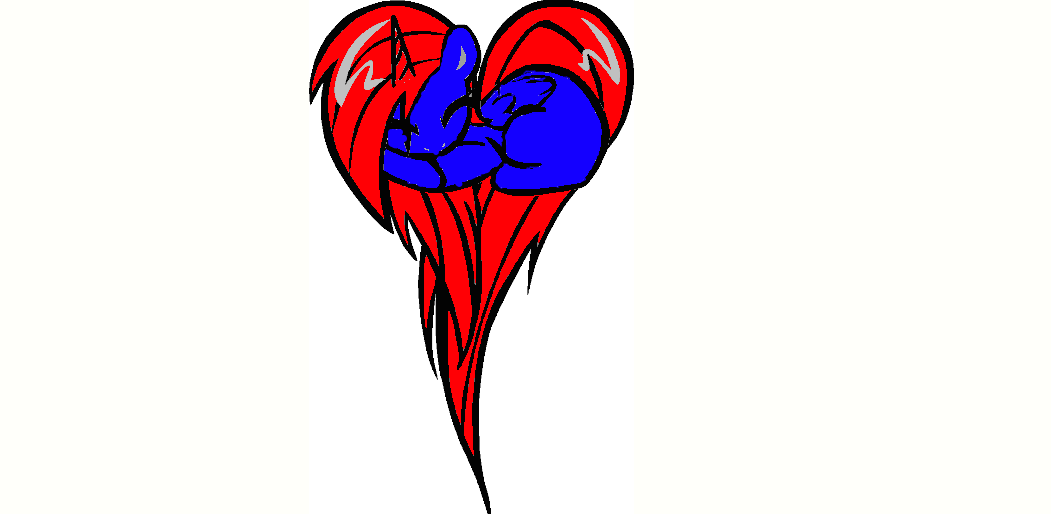 MLP Heart by Michaella-Lovecuti on DeviantArt