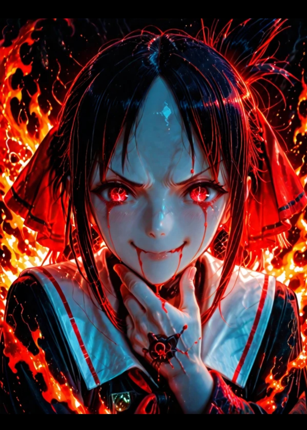 angry shinomiya kaguya by MMaXXDOLL on DeviantArt