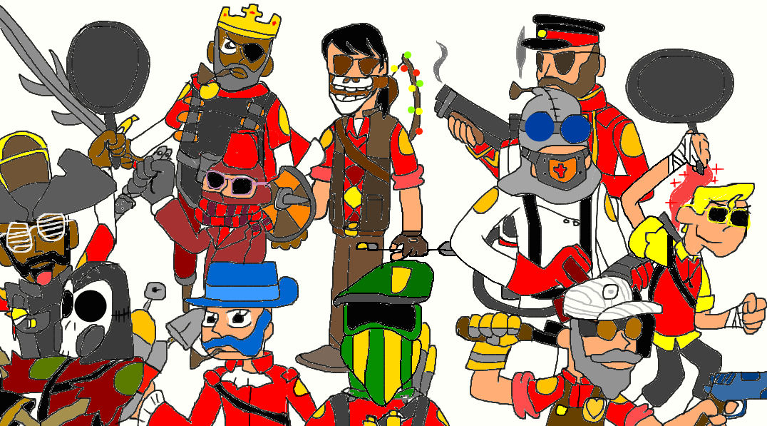 Team Fortress 2- OS Royal Guard group Part 1 by AestheticCyrus on ...