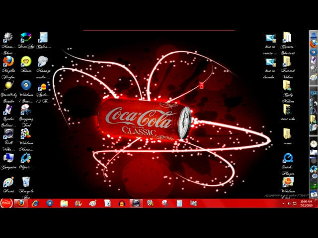 coca-cola windows 7 theme by codym95 on DeviantArt