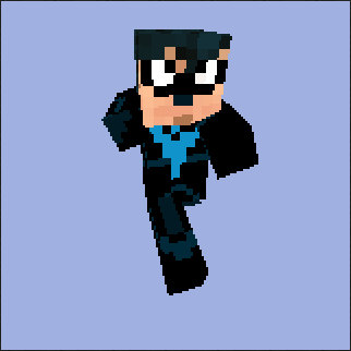 Minecraft Nightwing Skin by MetalFrog on DeviantArt