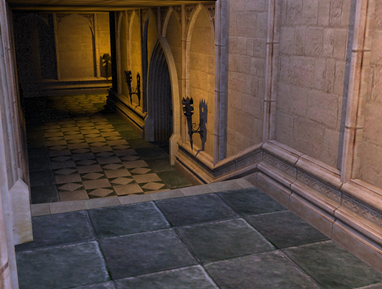 Filch Corridor - Hogwarts by suummalumcuique on DeviantArt