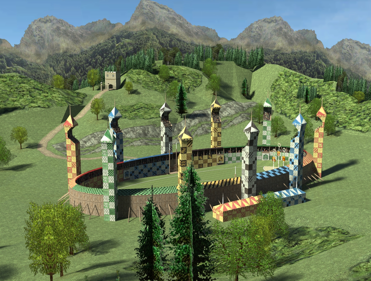 Quidditch - Hogwarts by suummalumcuique on DeviantArt