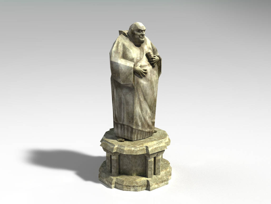Statue Monk by suummalumcuique on DeviantArt