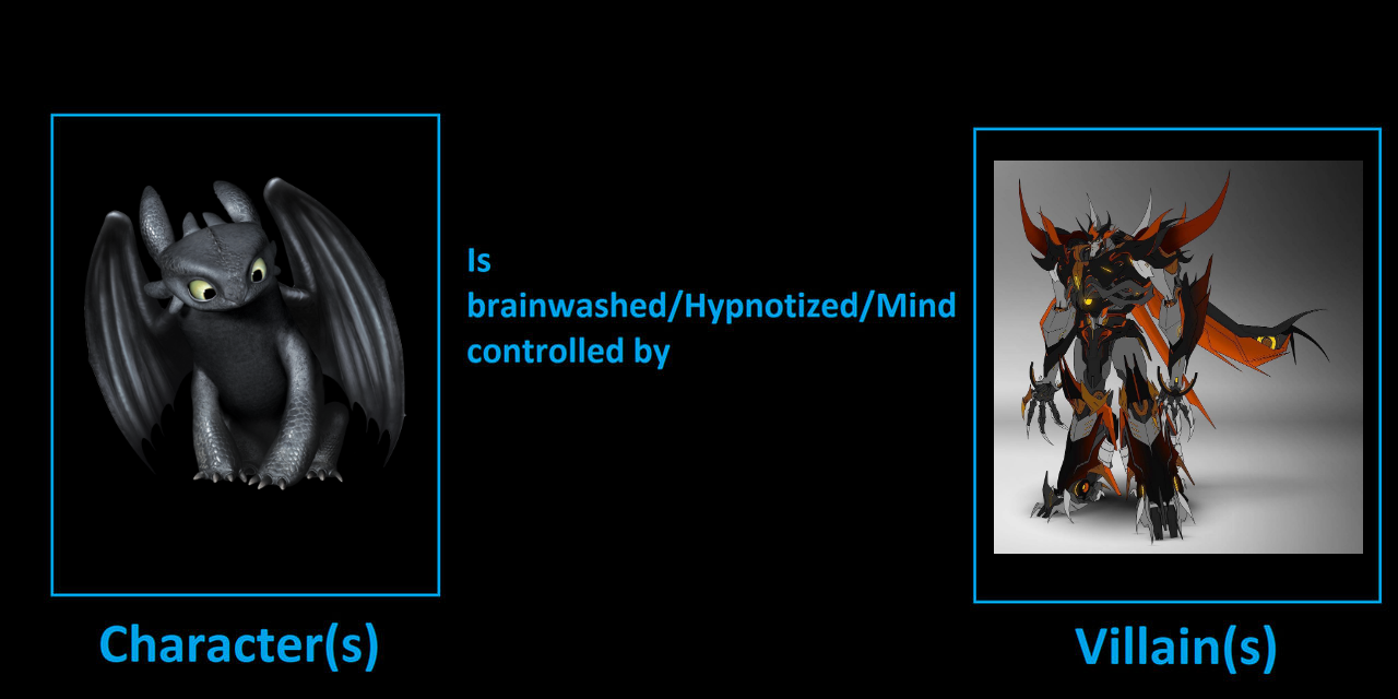 Toothless is controlled by Predaking by cyborg802 on DeviantArt