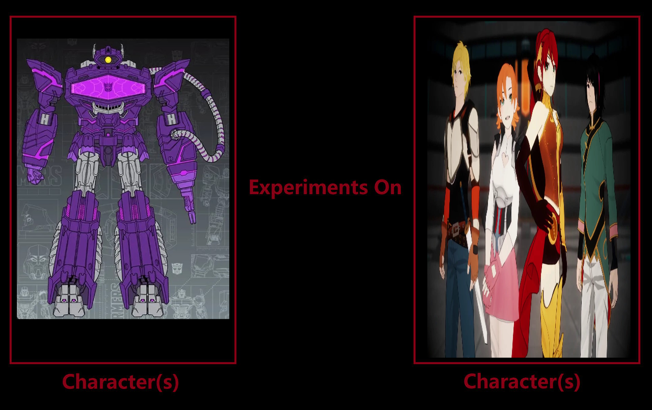 Shockwave experiments on Team JNPR by cyborg802 on DeviantArt