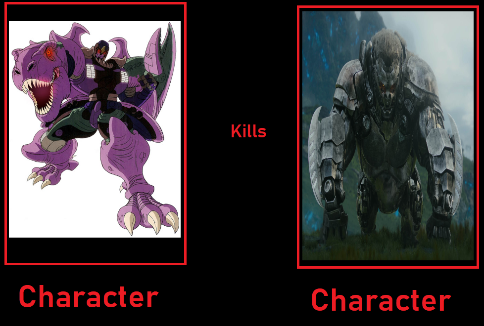 Megatron kills Apelinq by cyborg802 on DeviantArt