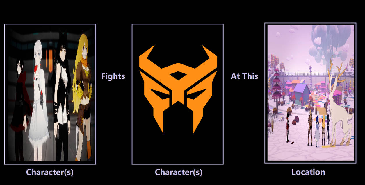 Team RWBY fights the Terrorcons at Origami Acre by cyborg802 on DeviantArt