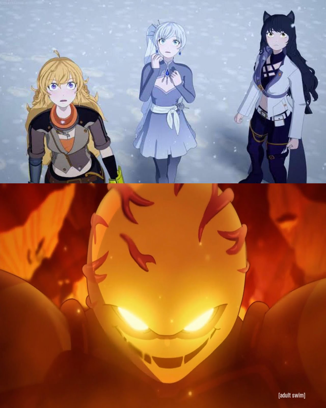 WBY are shocked at TItan Lord Commander by cyborg802 on DeviantArt